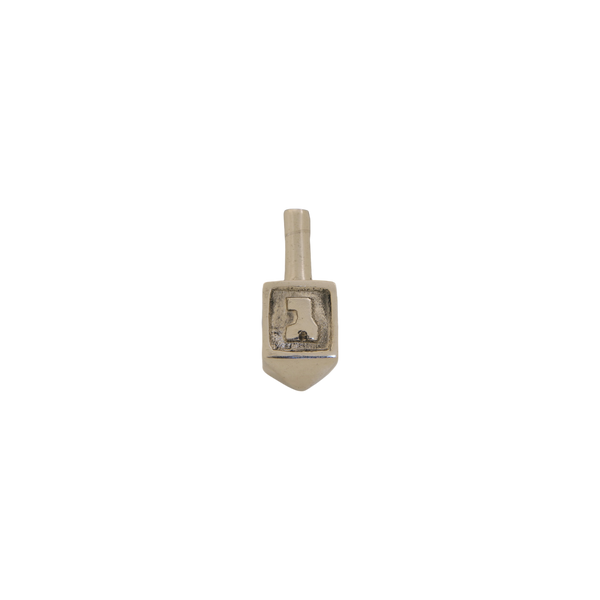 Metal Dreidel - Traditional design – Prague Judaica