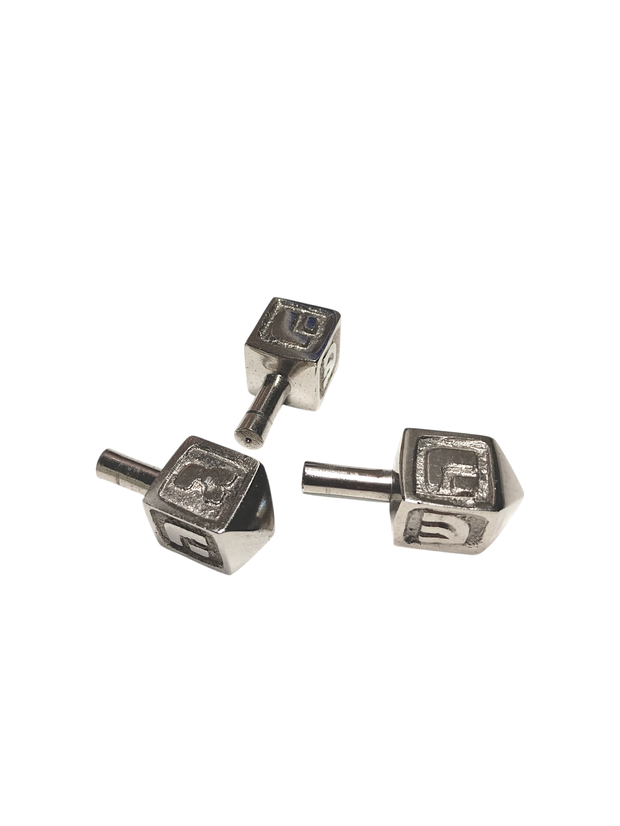 Metal Dreidel - Traditional design (Sham) – Prague Judaica